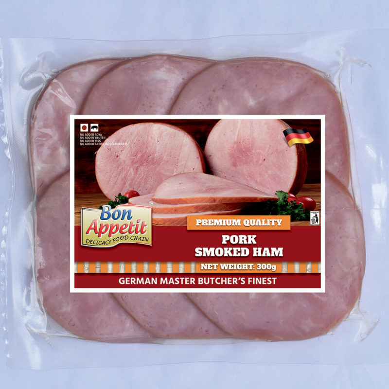Pork Smoked Ham – BonAppetit | India's largest retail meat shop in India